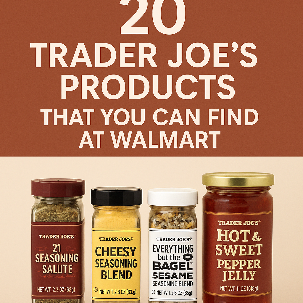 20 Trader Joe’s Products That You Can Find At Walmart – RetailShout.com