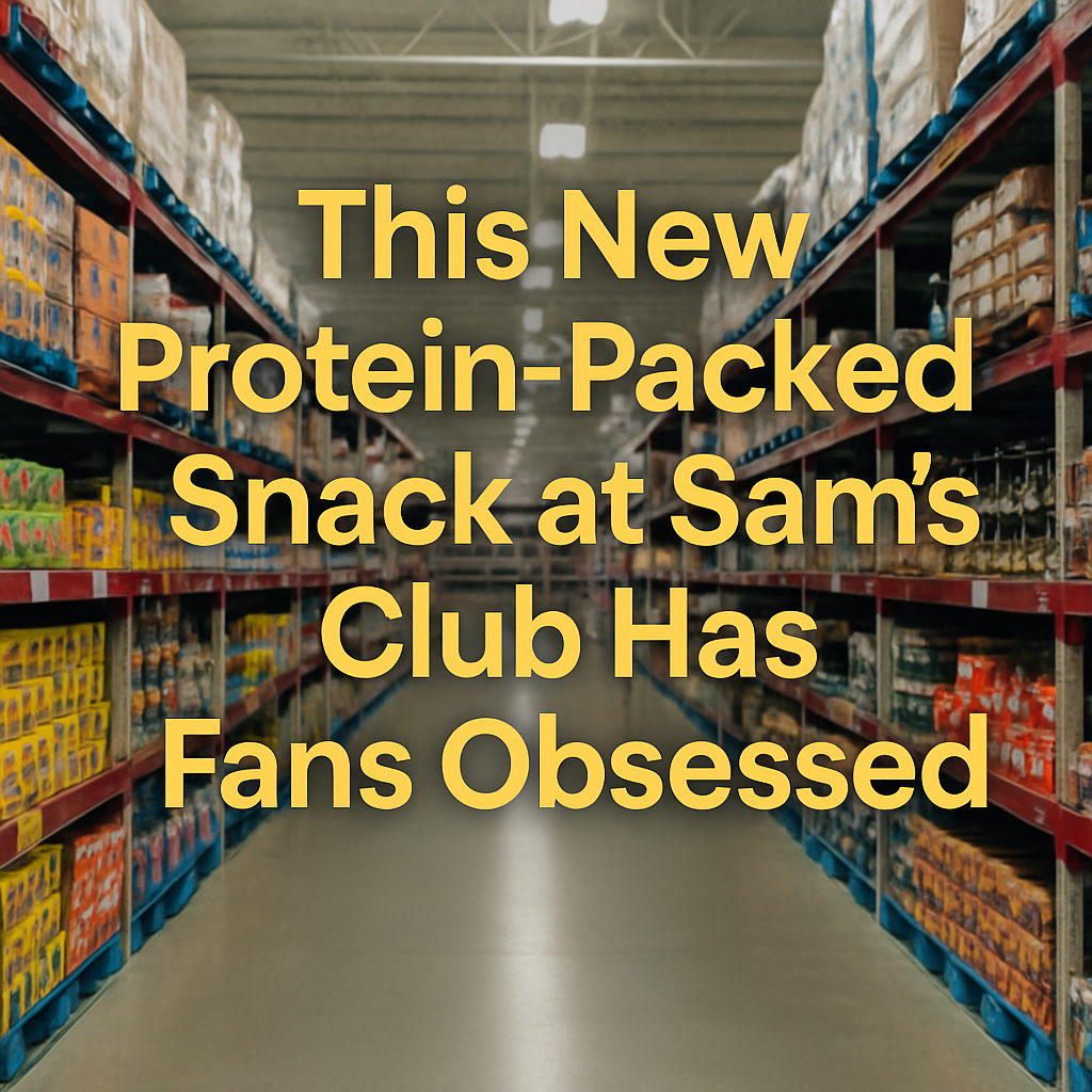 This New Protein-Packed Snack at Sam’s Club Has Fans Obsessed ...