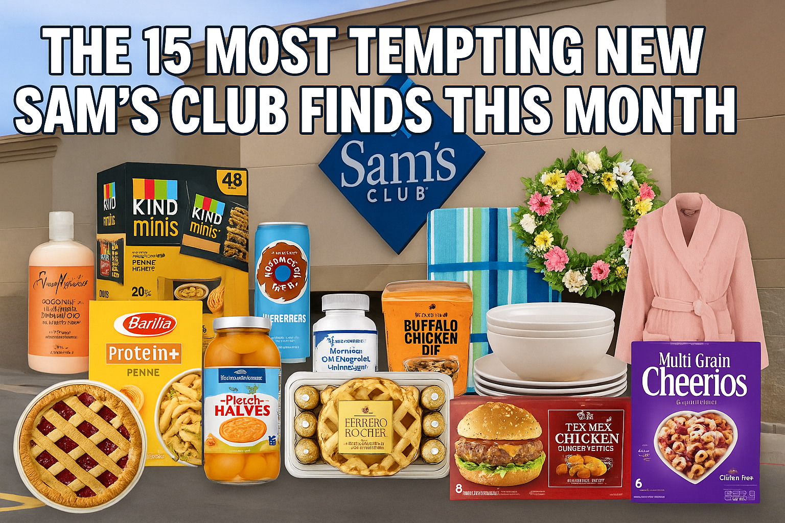 The 15 Most Tempting New Sam’s Club Finds This Month! – RetailShout.com