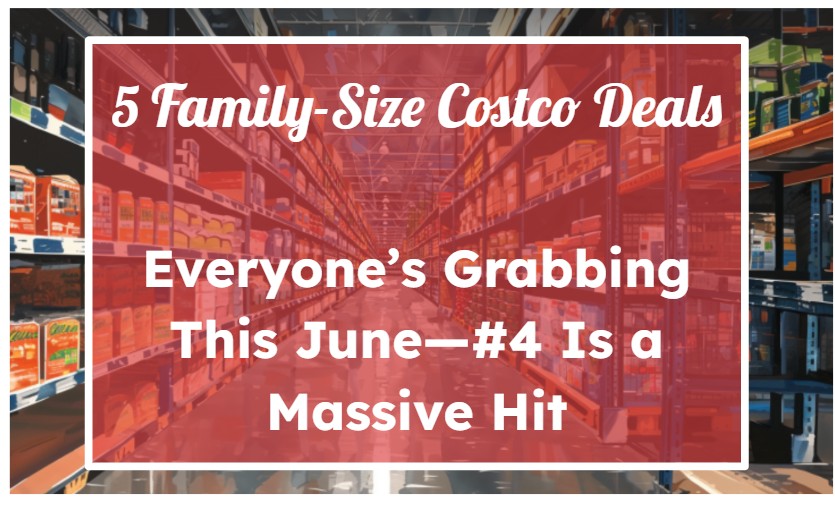 5 Family-Size Costco Deals Everyone’s Grabbing This June—#4 Is a Massive Hit – RetailShout.com