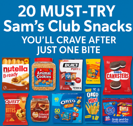 20 Must-Try Sam’s Club Snacks You’ll Crave After Just One Bite ...