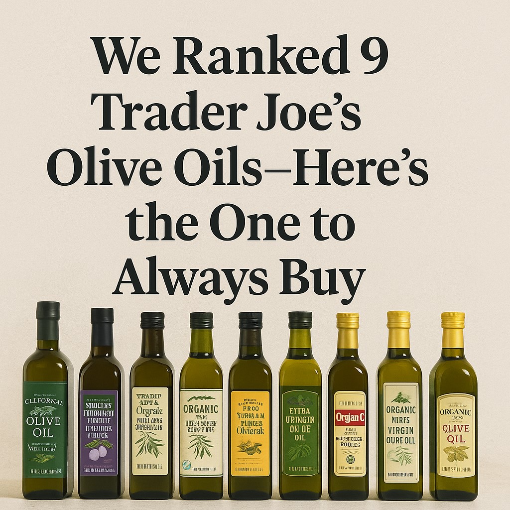We Ranked 9 Trader Joe’s Olive Oils—Here’s the One to Always Buy ...