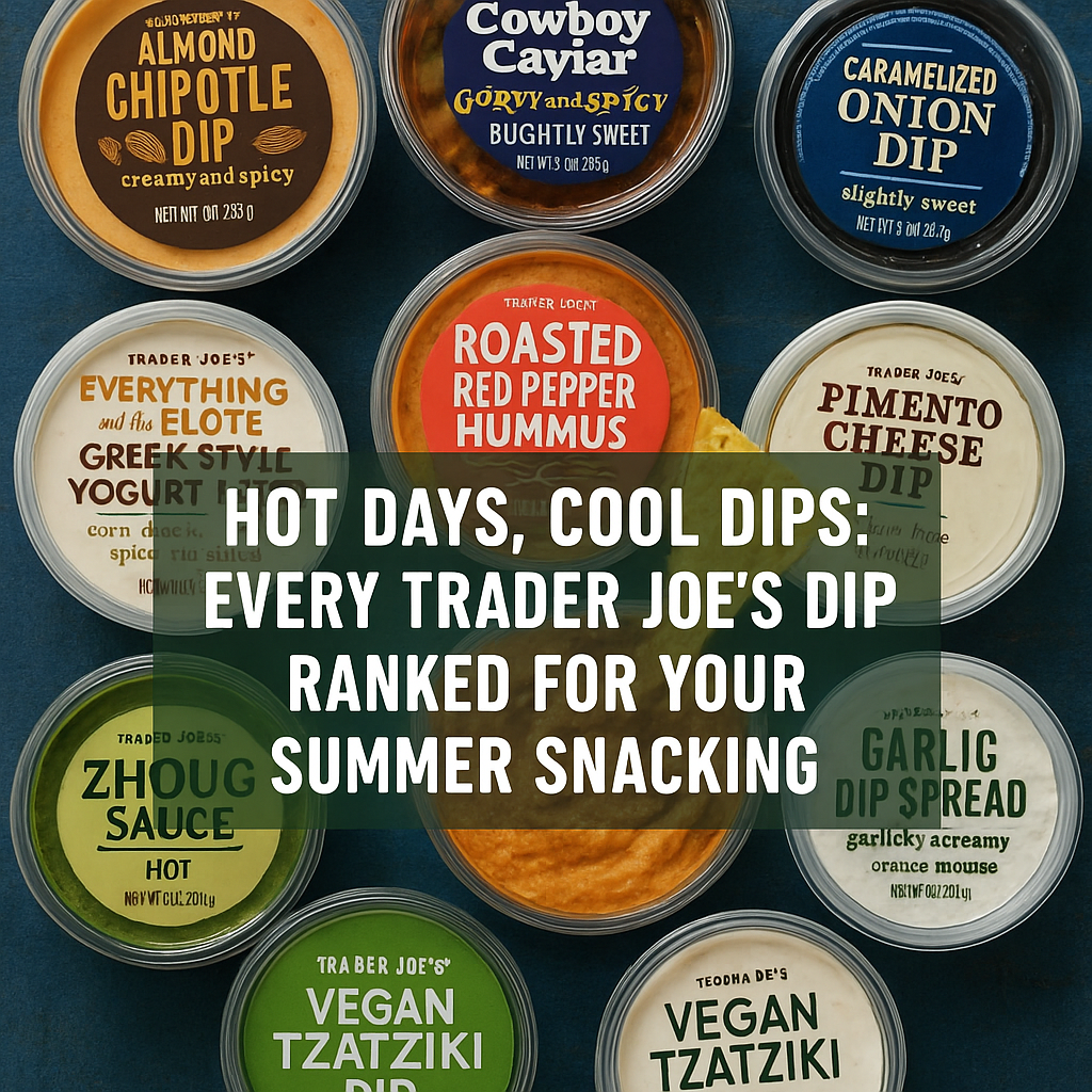 Hot Days, Cool Dips: Every Trader Joe’s Dip Ranked for Your Summer ...
