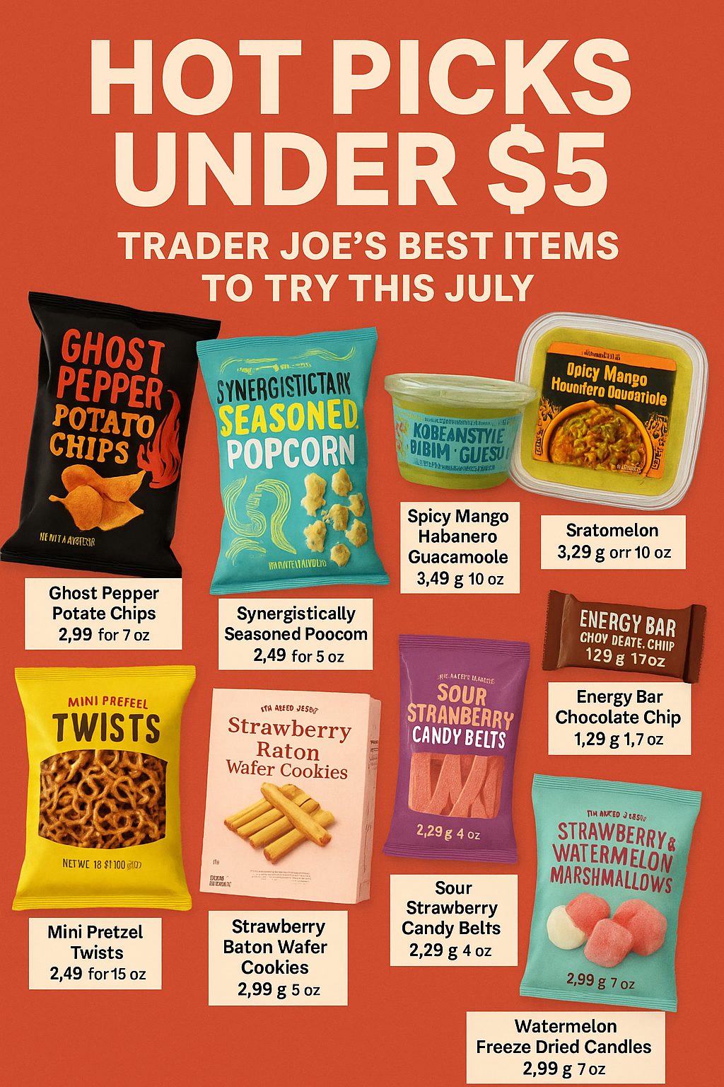 Hot Picks Under $5: Trader Joe’s Best Items to Try This July – RetailShout.com