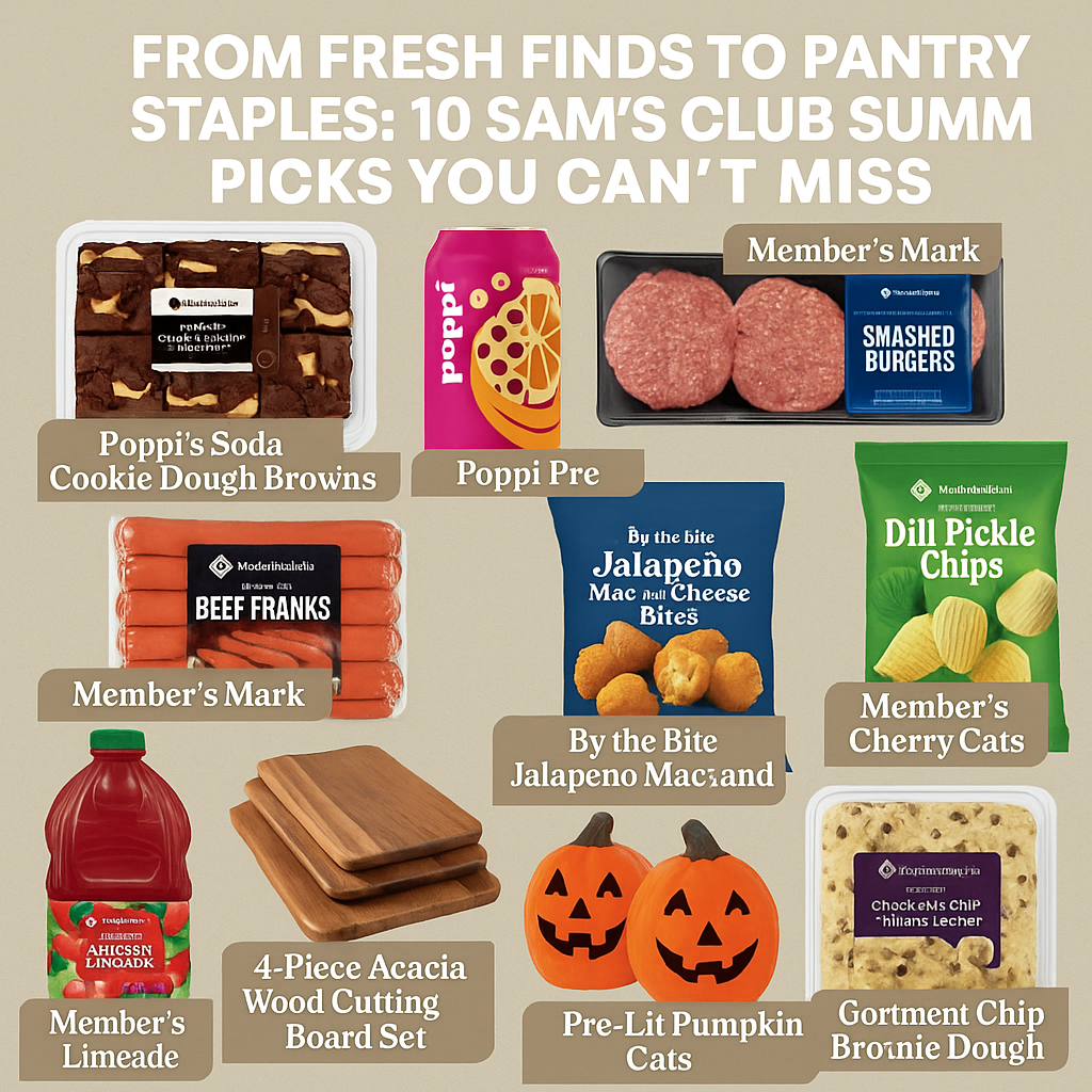 From Fresh Finds to Pantry Staples: 10 Sam’s Club Summer Picks You Can ...