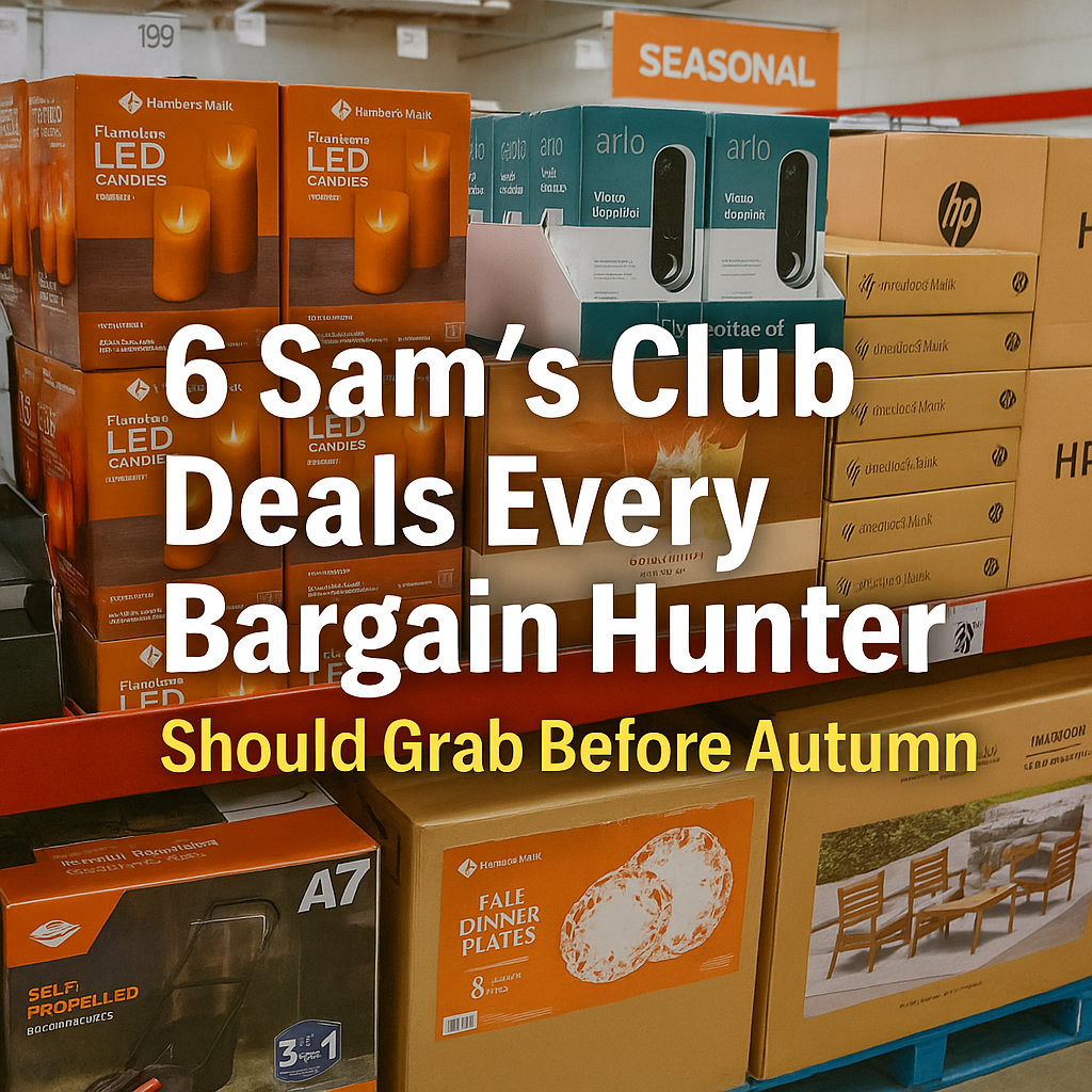 6 Sam’s Club Deals Every Bargain Hunter Should Grab Before Autumn ...