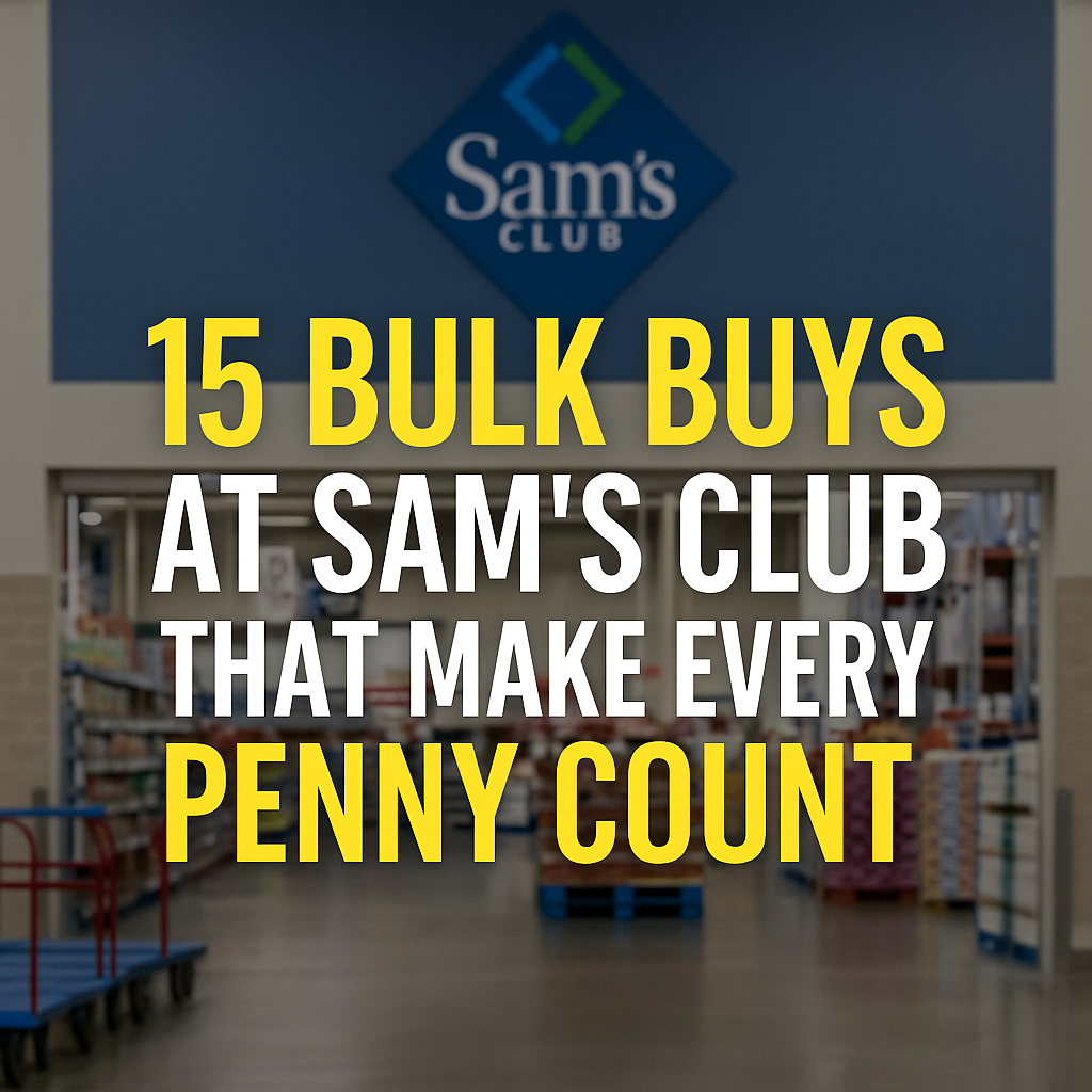 15 Bulk Buys at Sam’s Club That Make Every Penny Count – RetailShout.com