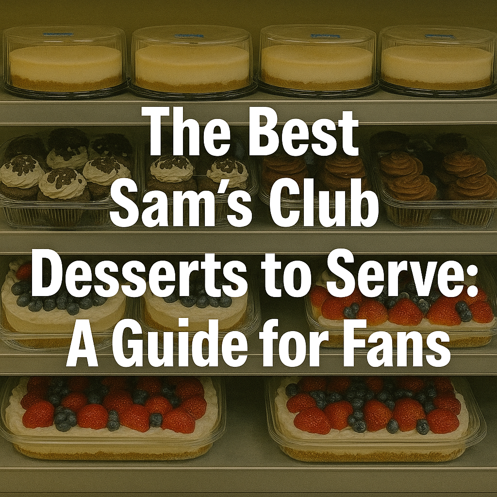 The Best Sam’s Club Desserts to Serve: A Guide for Fans – RetailShout.com