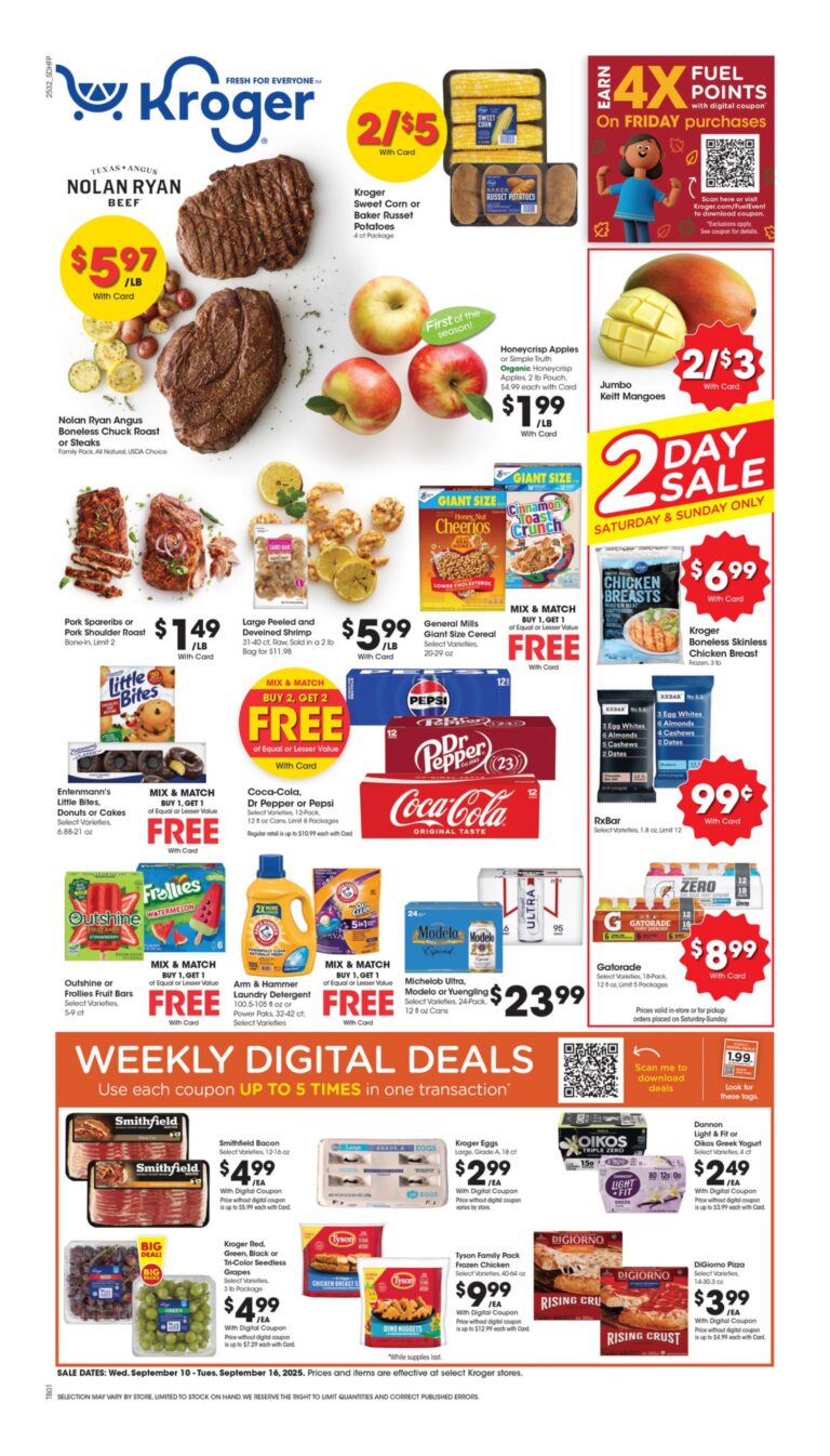 Kroger Weekly Ad – RetailShout.com