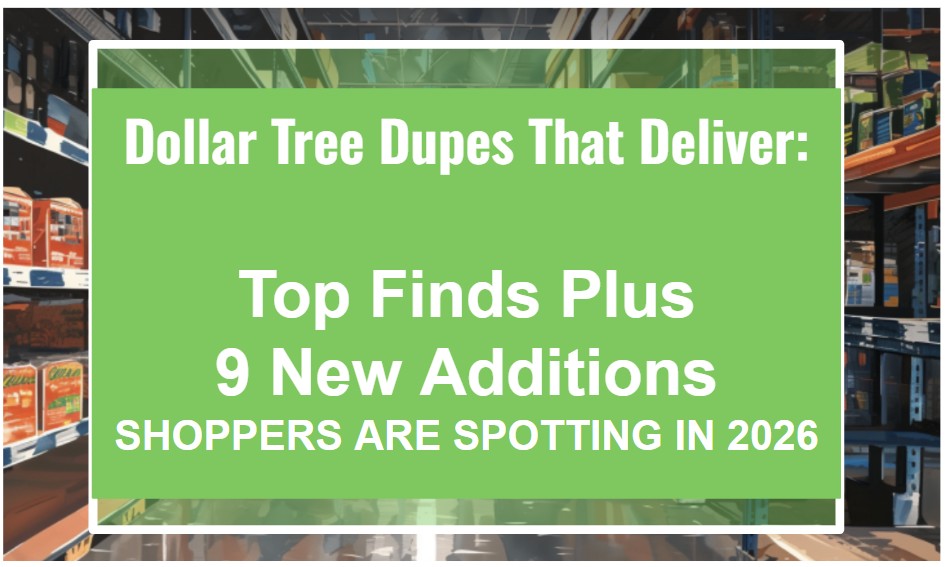 Dollar Tree Dupes That Deliver: Top Finds Plus 9 New Additions Shoppers ...