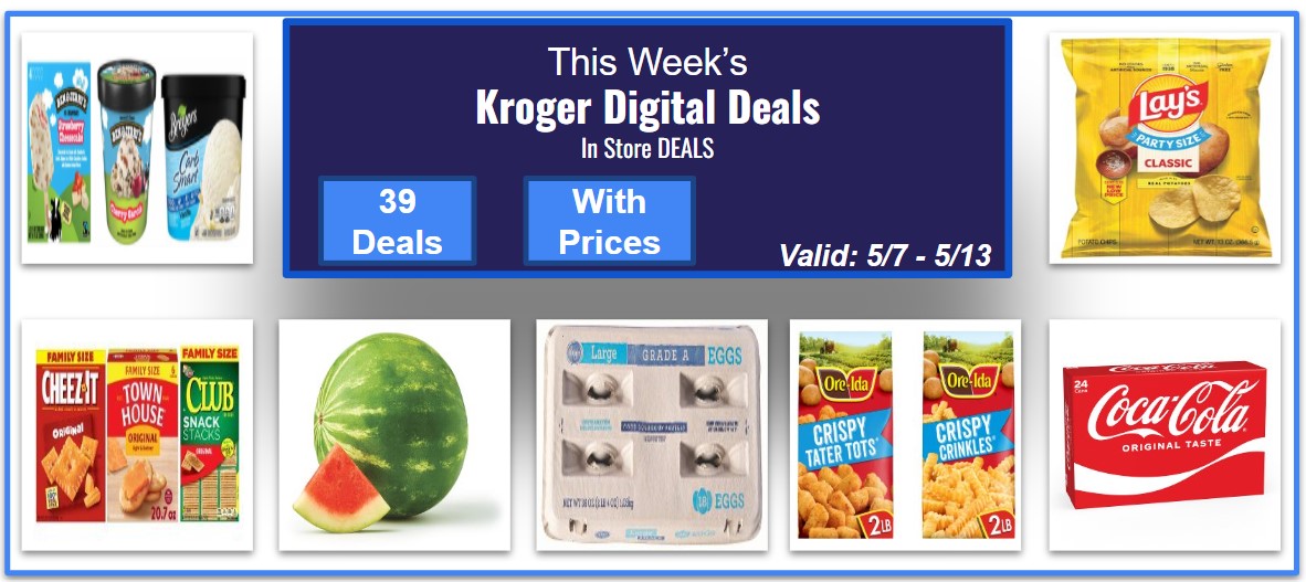 Kroger Weekly Digital Deals For You (In Store DEALS) – RetailShout.com